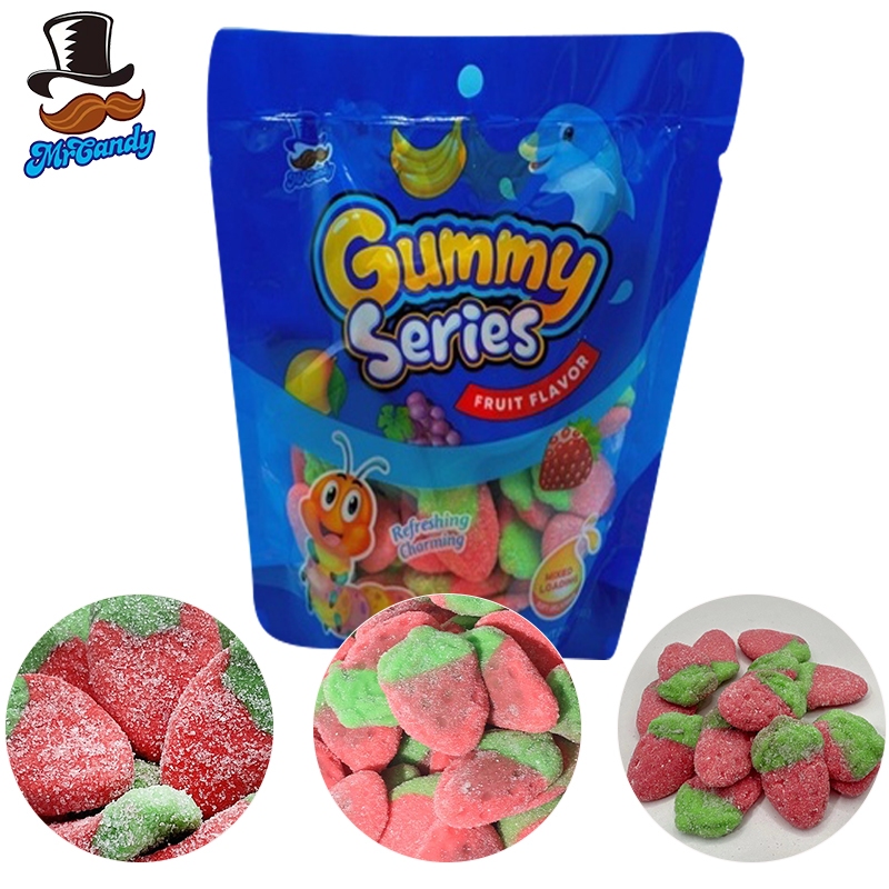 【mr candy】250g Strawberry gummy candy/250g gummy candy/gummies/gummy ...