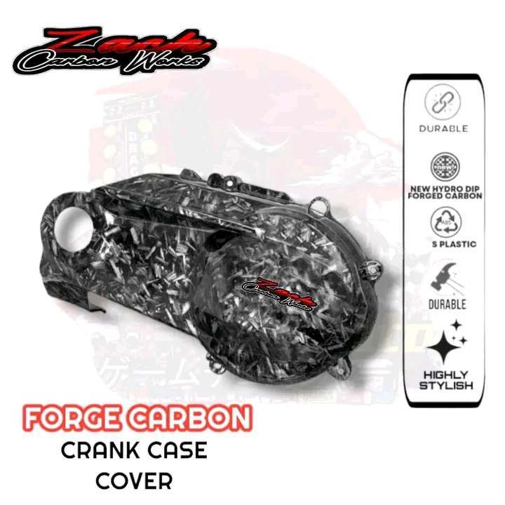 MIO I 125 AND YAMAHA M3 CRANKCASE COVER FORGE CARBON | Shopee Philippines