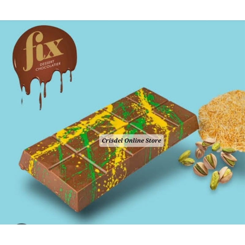 FIX Dessert Chocolatier 1 pc only/ Dubai Viral Knafeh Chocolate ...