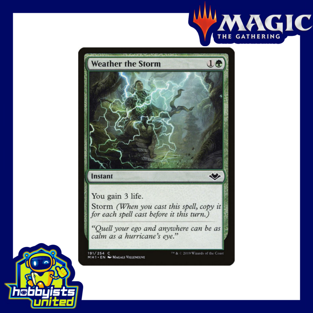 Weather the Storm - Magic: The Gathering (Modern Horizons) | Shopee ...