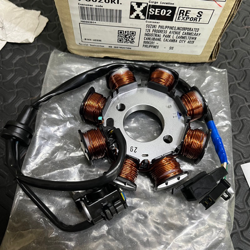 SGP Stator Assembly Raider 150 Carb (Suzuki Genuine) | Shopee Philippines