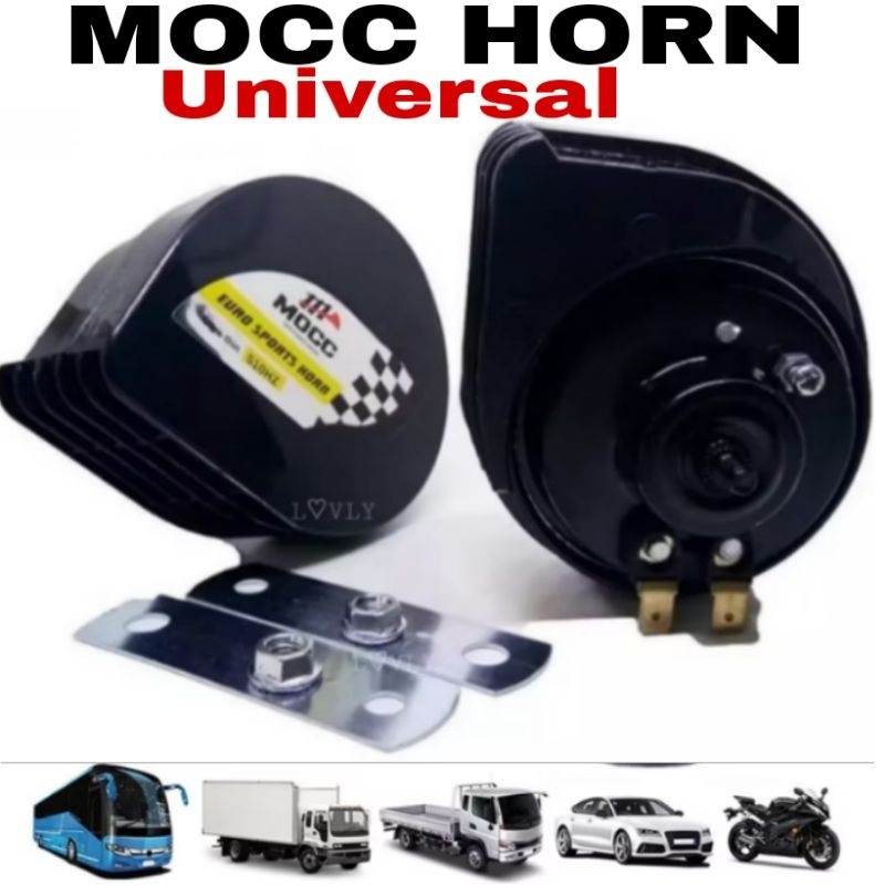 ( MOCC )LTC MOTORCYCLE/CAR HORN WITH FREE RELAY UNIVERSAL | Shopee ...