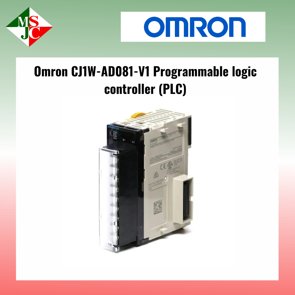 Omron CJ1W-AD081-V1 Programmable logic controller (PLC) | Shopee Philippines