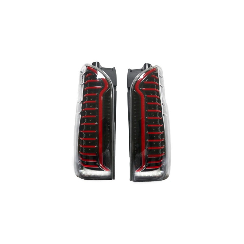 Toyota Hiace Commuter GL Grandia 2005 - 2018 Tail Light Upgrade Black ...