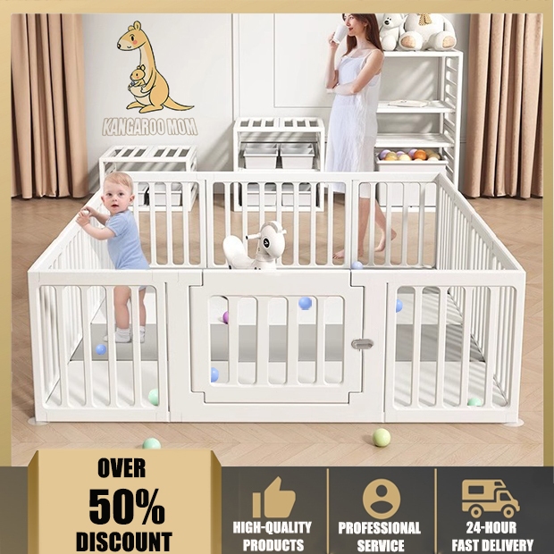 Playpen For Baby Light Luxury Version Plastic Assembly And Indoor Baby ...