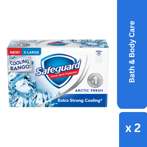Safeguard Bar Soap Arctic Fresh (160g), Bundle of 2 | Shopee Philippines