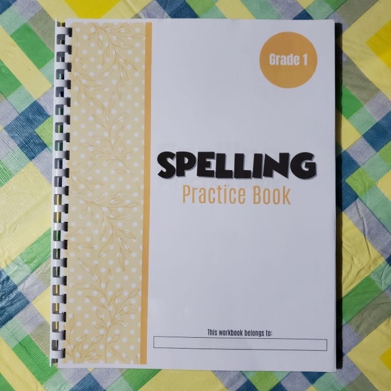 Grade 1, 2, 3, 4, 5 SPELLING Practice Book |Workbook| Activity Pages ...