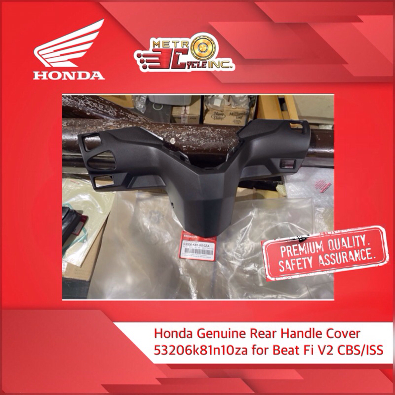 Honda Genuine Rear Handle Cover for BeAT FI v2 [SEE DESCRIPTION ...