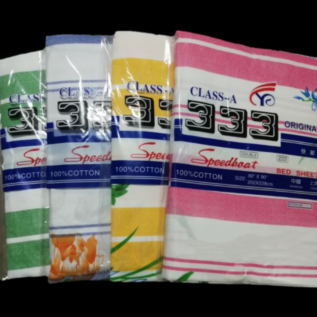 333 Original Single/Double Kumot/Blanket 100% Cotton Sparrow | Shopee ...