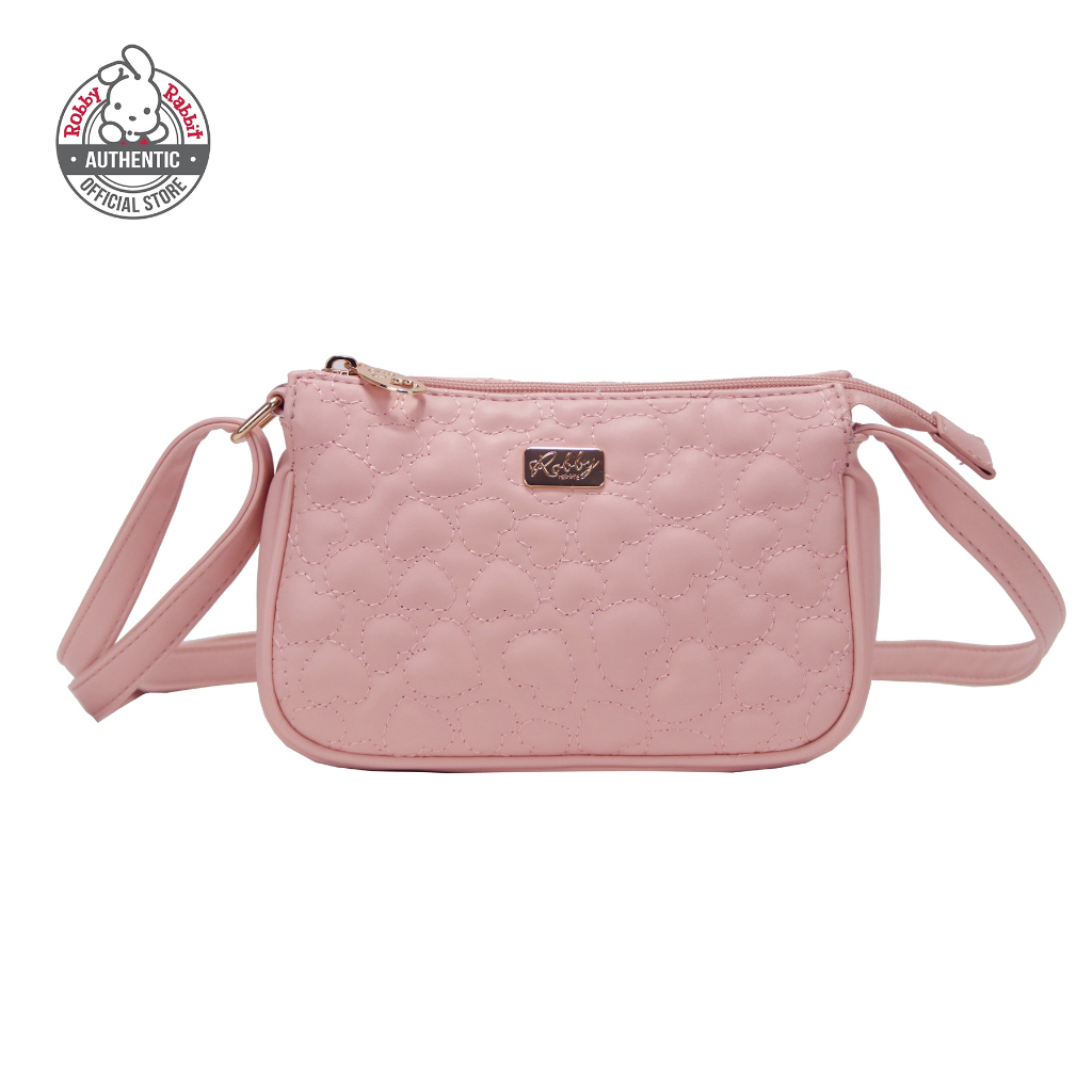 Robby Rabbit Hearty Horizontal Sling Bag (Blue, Purple, Cream, Peach ...