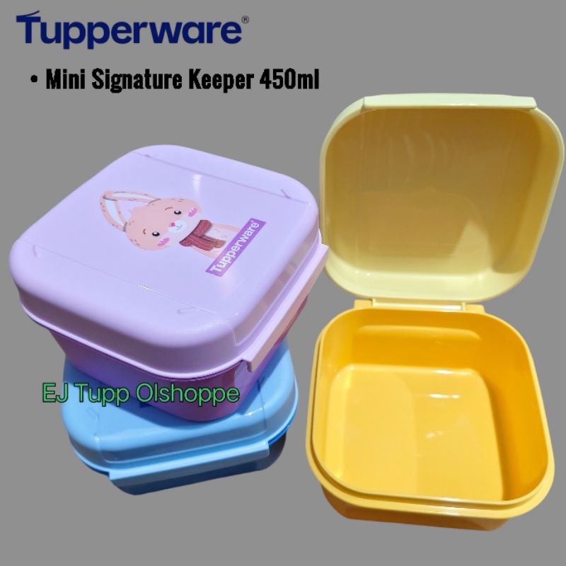 Original Tupperware Mini Signature Keepers 450ml | Shopee Philippines