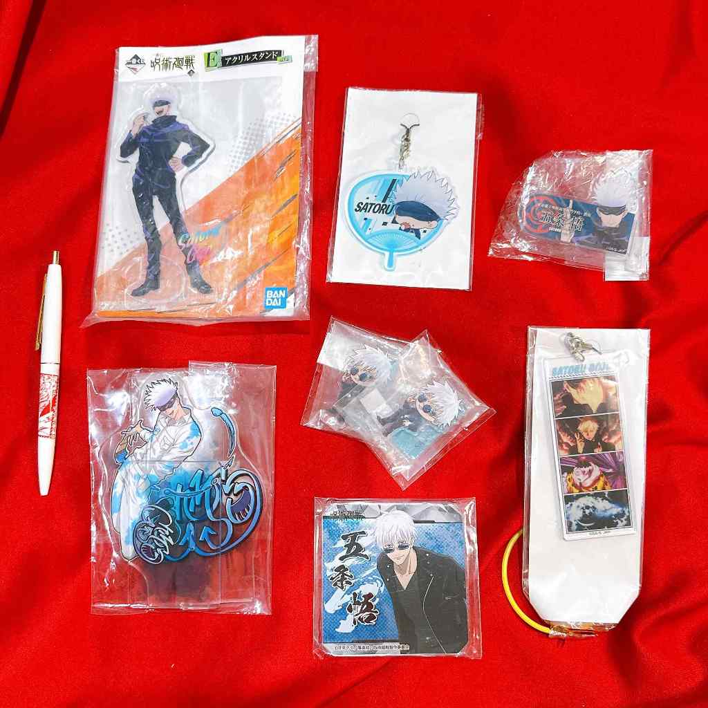 OFFICIAL Jujutsu Kaisen Merch Can Badge Acrylic Gojo Satoru | Shopee ...