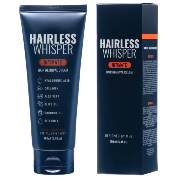 HAIRLESS WHISPER | MEN'S INTIMATE HAIR REMOVAL CREAM | Shopee Philippines