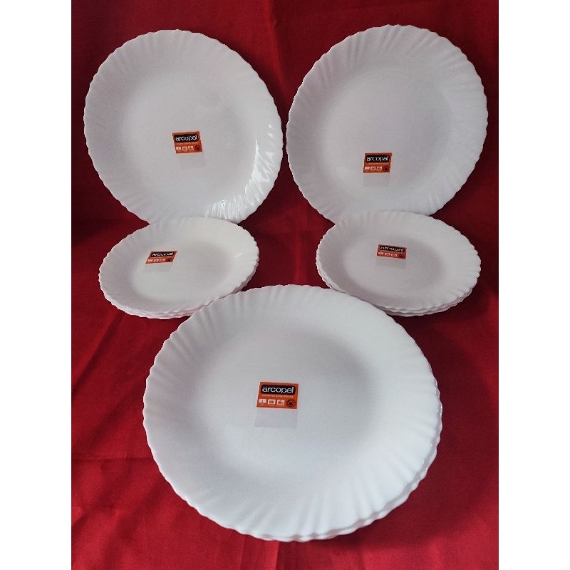 Arcopal Feston 12pc Dinner set (6pcs dinner plate / 6pcs dessert ...