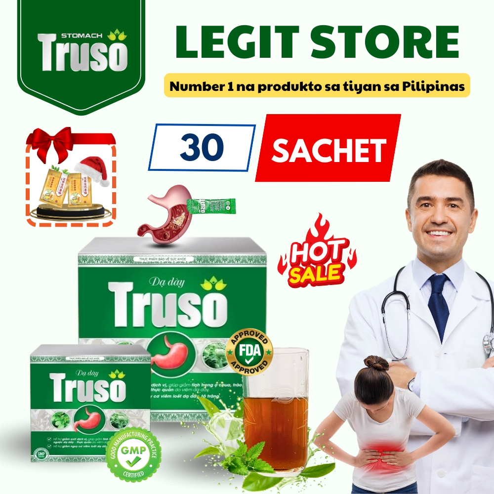 [10 get 5 sachet] Truso stomach acid reflux stomach pain, nausea ...