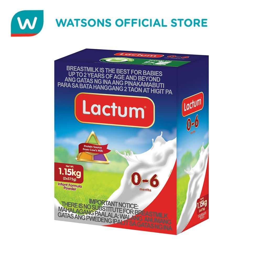 LACTUM Infant Formula Powder for 0-6 Months Old 1.15kg | Shopee Philippines