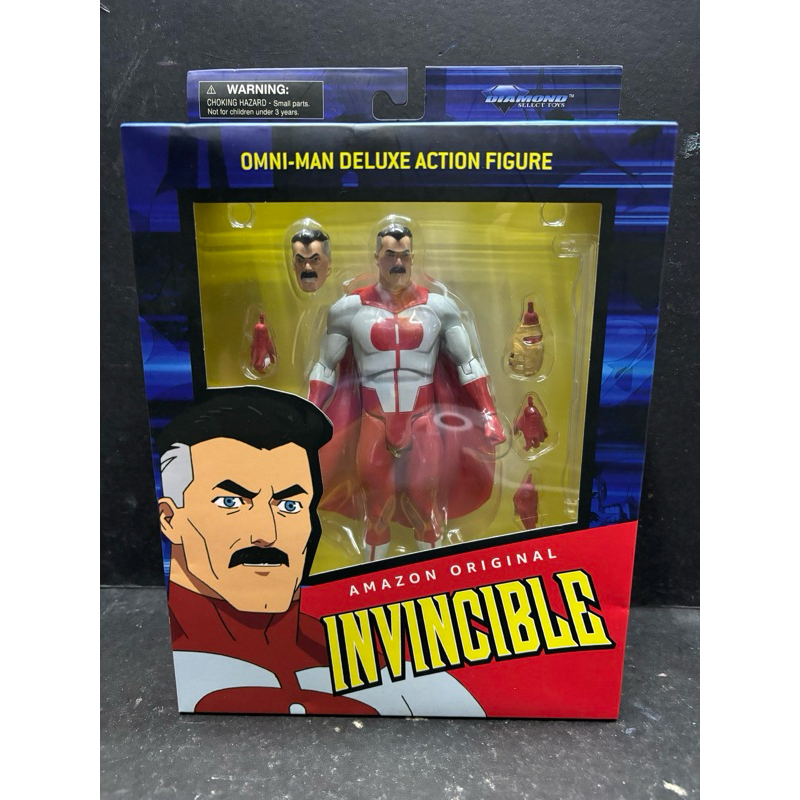 Diamond Select Invincible Omni-Man Deluxe Action Figure | Shopee ...