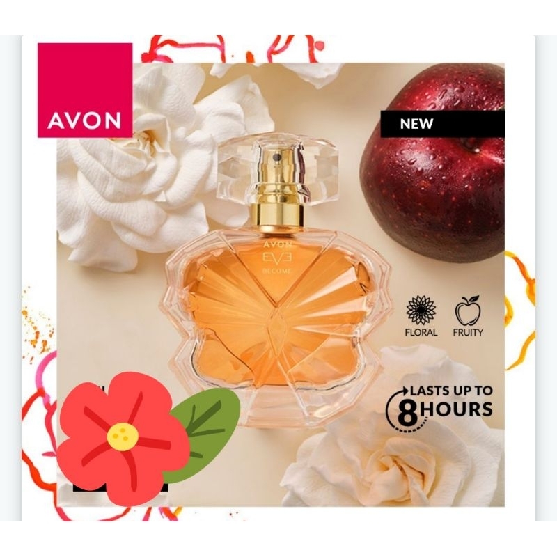 Avon Eve Become Eau de Parfum – 8 Hour Lasting Fragrance for Confidence ...