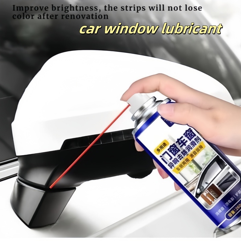 【620ML】Car Window Lubricant Car electric Door Noise Elimination Glass ...