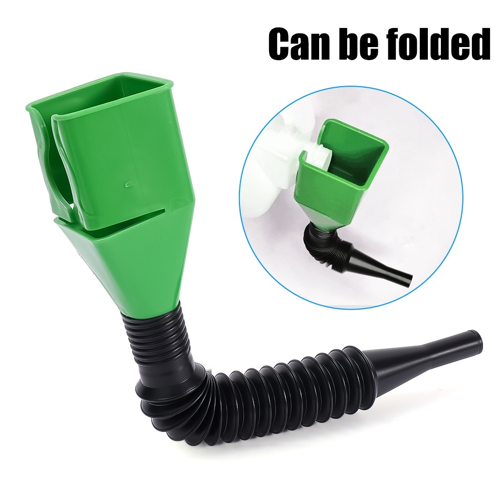 Buckle Funnel Refueling Funnel Portable Folding Telescopic Hose Bayonet ...