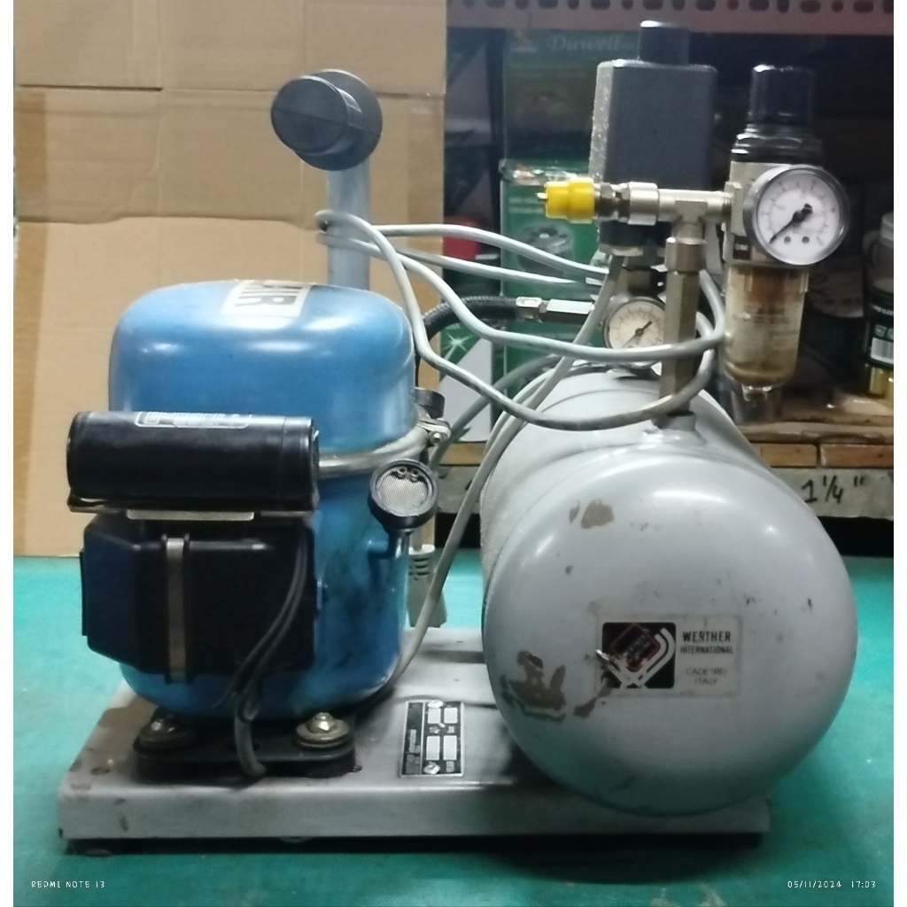 Japan Surplus Branded Compressor 110V Single Phase Heavy Duty #1110 Sil ...