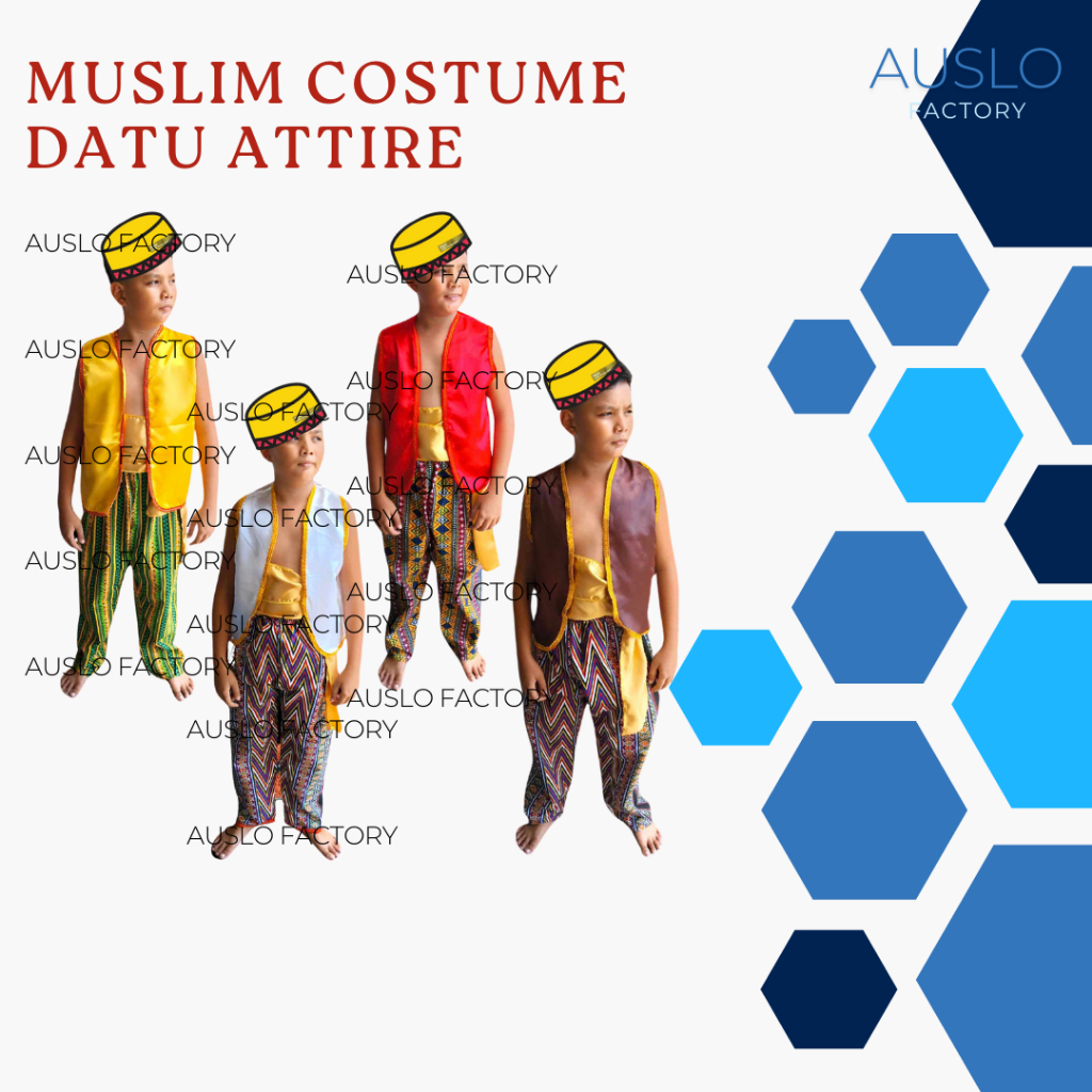 Af Buwan ng Wika Kasuotang Filipino Datu Mindanao Costume Attire ...