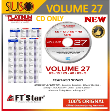 Platinum KS-5/KS-10/KS-40 CD Volume 27 (Updated 2024) | Shopee Philippines