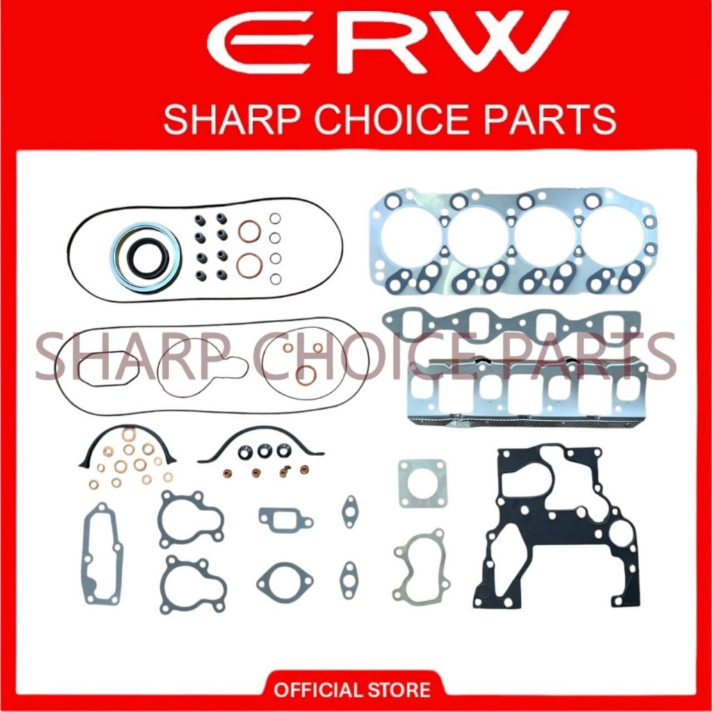 FULL SET GASKET Replacement part no. ( 8-97970-002-0 ) ISUZU 4JH1-T '02 ( STEEL) (1SET) | Shopee ...