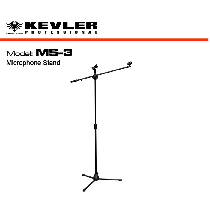 Kevler MS-3 Microphone Stand [Original][Mic Stand] | Shopee Philippines