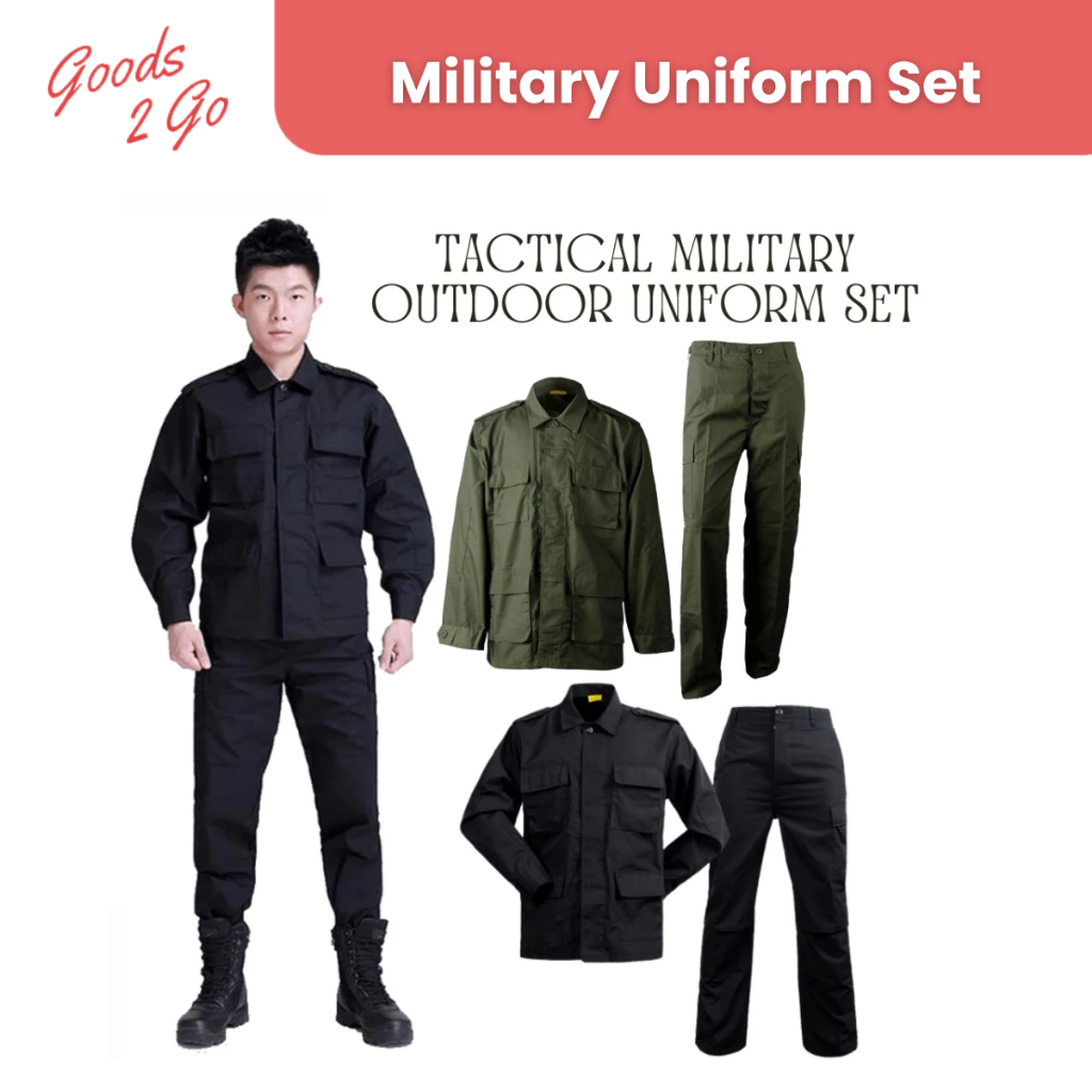 Turboman Men and Women Fatigue Uniform Set for Outdoor Sports | Uniform ...