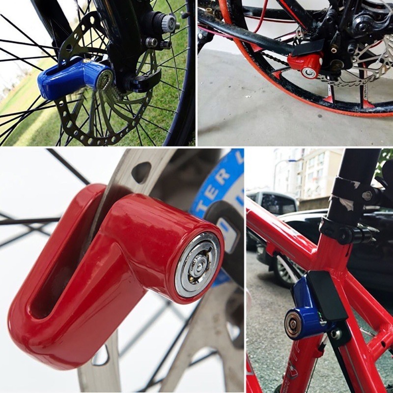 Motorcycle disc brake lock alloy disc brake lock bicycle lock anti ...