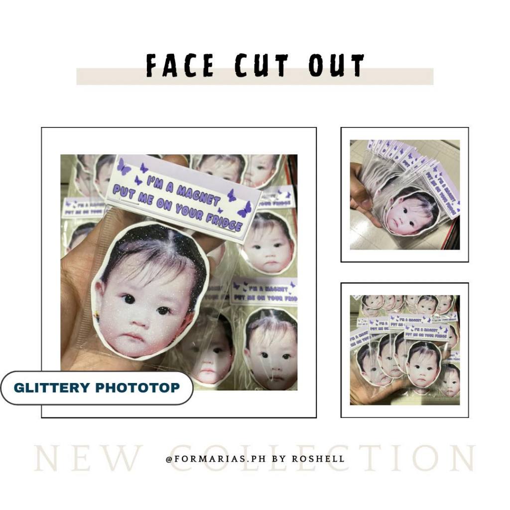 FACE CUT OUT REF MAGNET -2X2 SIZE | Shopee Philippines