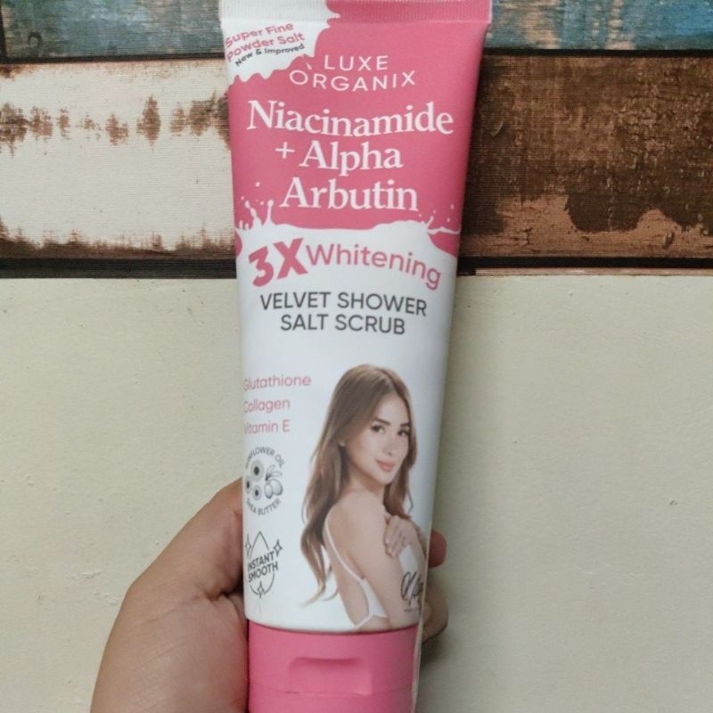 Luxe Organix Niacinamide + Alpha Arbutn Scrubs ONLY | Shopee Philippines
