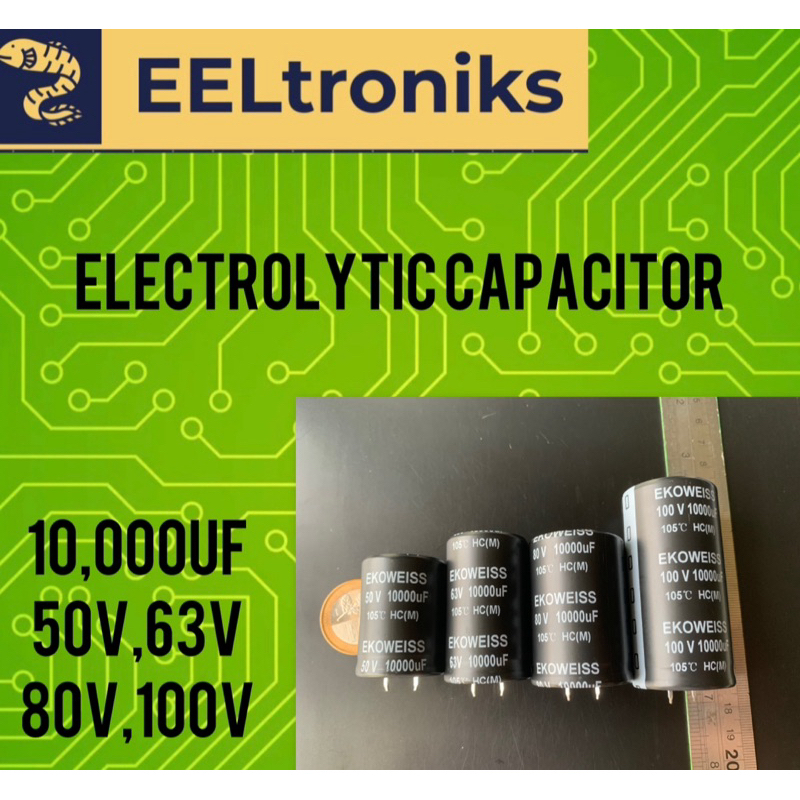 ELECTROLYTIC CAPACITOR FOR AUDIO FILTER 50V 63V 80V 100V 10K UF 10KUF ...