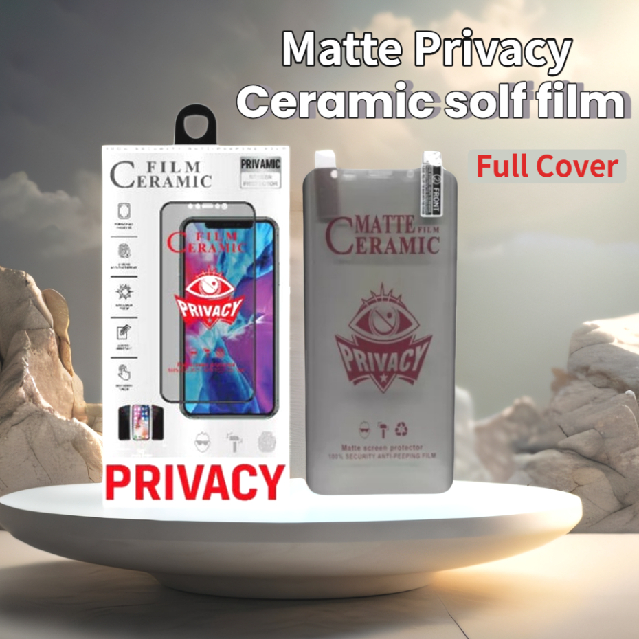 Full Matte Privacy Ceramic Film For Huawei MATE 60 50 40 30 20 P30 P40 ...