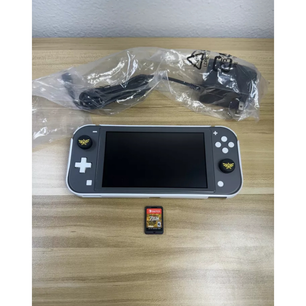 Nintendo Switch Lite 32GB Handheld System - Gray Color with Accessories ...