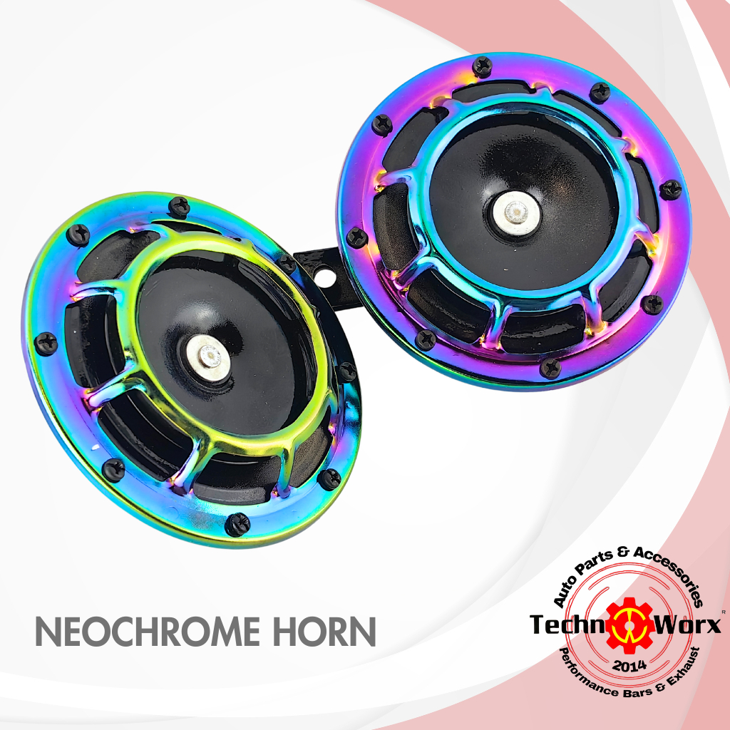 NEOCHROME Horn Car Motor Disc truck 400hz Super Loud Busina 12V color ...