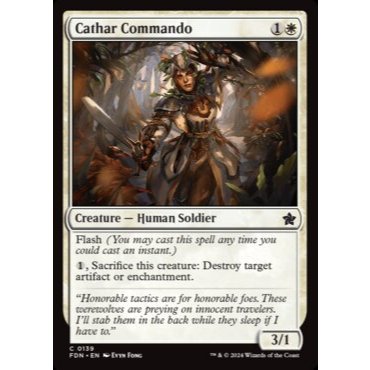Cathar Commando - Foundations (FDN) - WHITE | Shopee Philippines