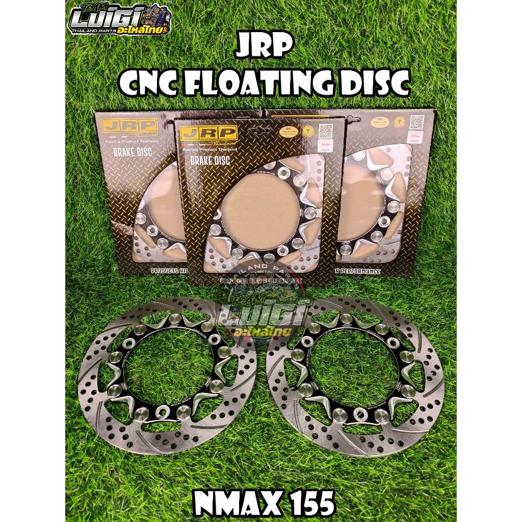 JRP CNC FLOATING ROTOR DISC / DISC BRAKE FRONT ONLY AEROX 155 / NMAX ...