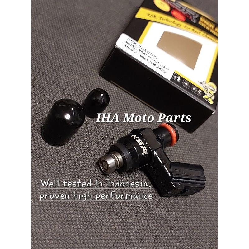 Fuel Injector "Beat Fi V1,V2,V3,,XRM 125 Fi" (K25/Stock/6 holes) KSR ...