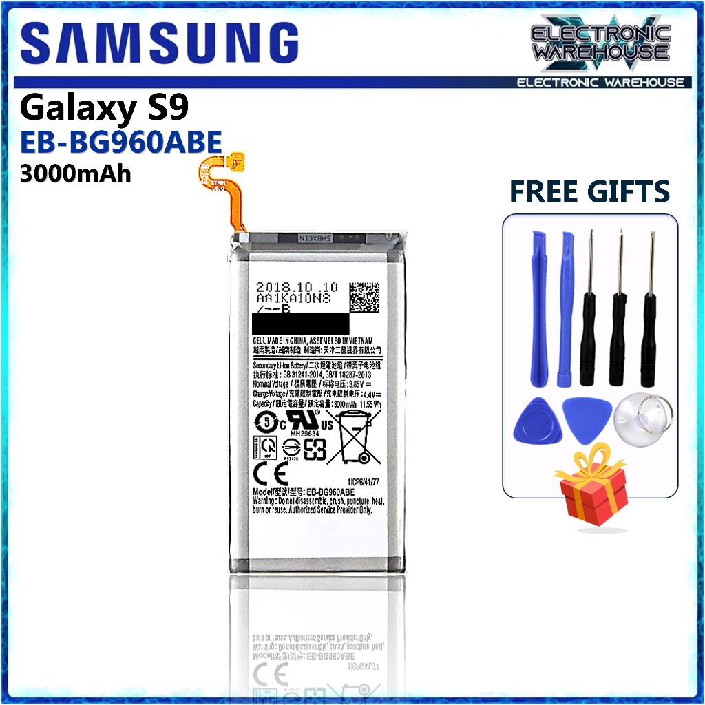 Battery for Samsung Galaxy S9 EB-BG960ABE | G960F G960 G960F G960U ...