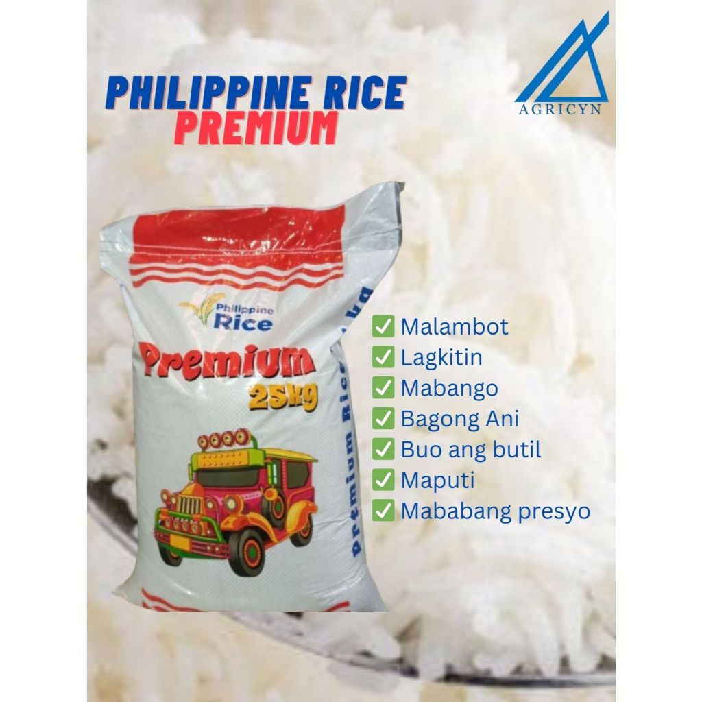 Agricyn - Original Philippine Premium Rice ( 2.5kg, 5kg, 10kg ) | Shopee Philippines