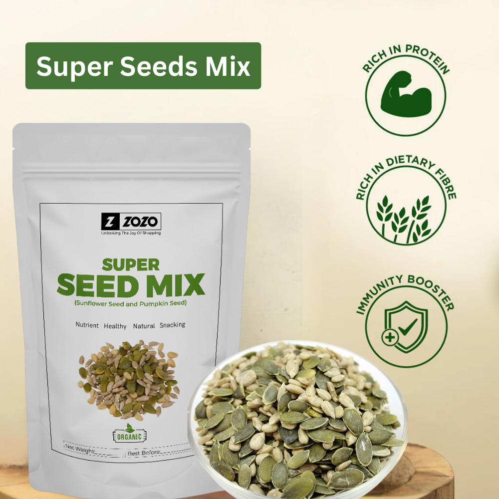 Super Seeds Mix - 250g, 500g & 1kg Sunflower Seed and Pumpkin Seed ...