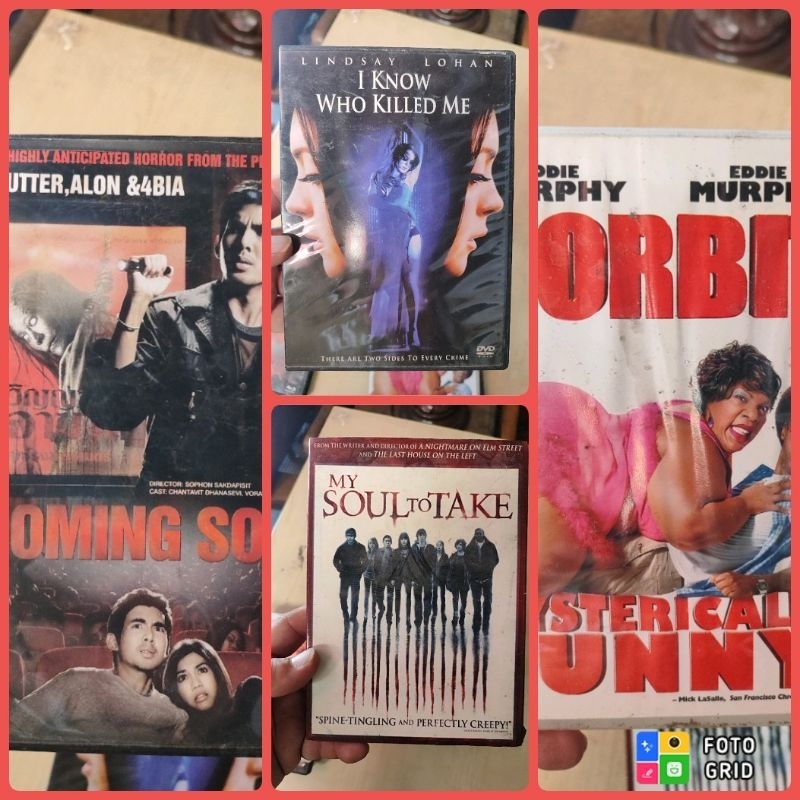 Vintage Random Preloved Movie DVD Disc Original (Random) | Shopee ...