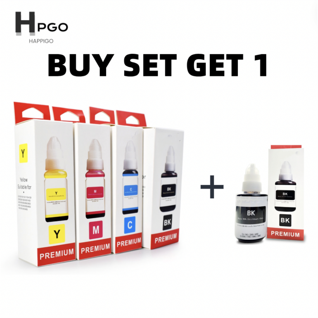 BUY SET GET 1 Premium ink Gi 790 Refill ink Compatible For Printer ...