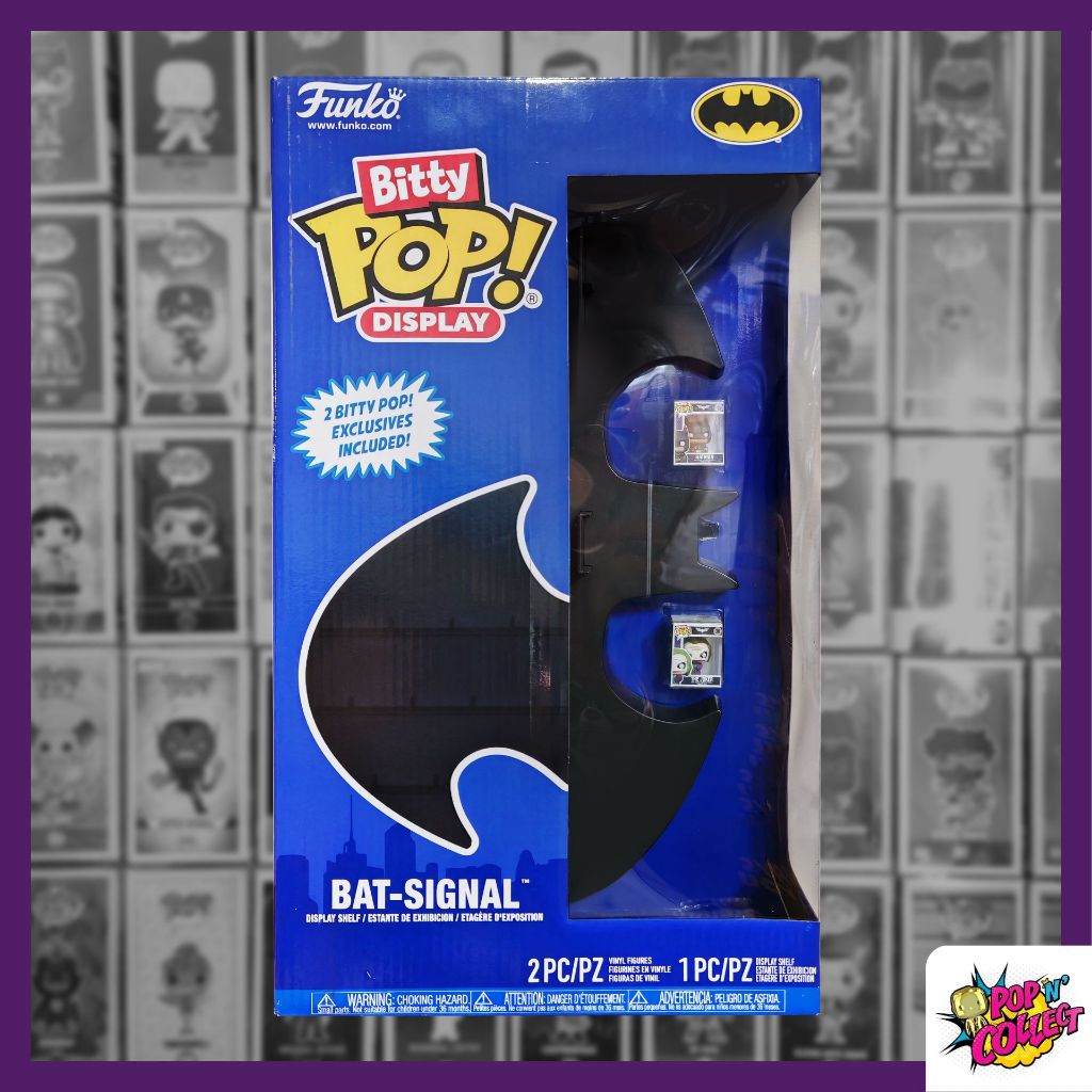 Funko Pop! Bitty Pop! - DC Bat Signal Display Stand (Sold by Pop N ...