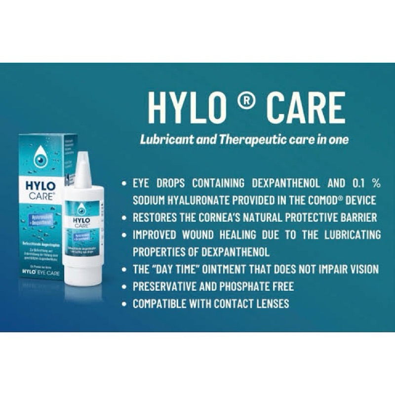 Hylo Care - Eye drops 10ml | Shopee Philippines