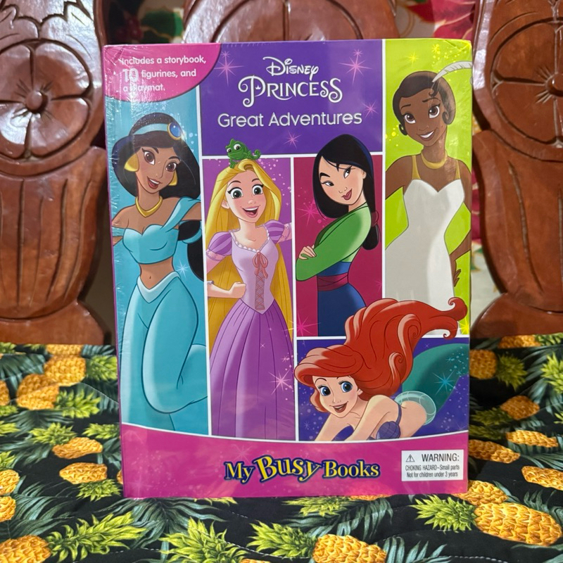 Onhand: Disney Princess My Busy Book | Shopee Philippines