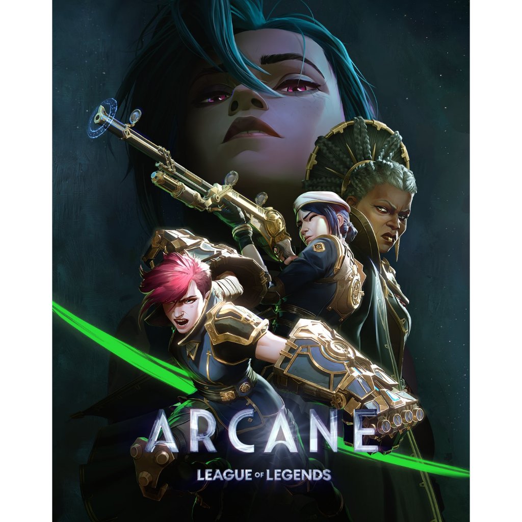 NEW! ARCANE LEAGUE OF LEGENDS A4 SIZE POSTERS AND PHOTOCARDS | Shopee ...