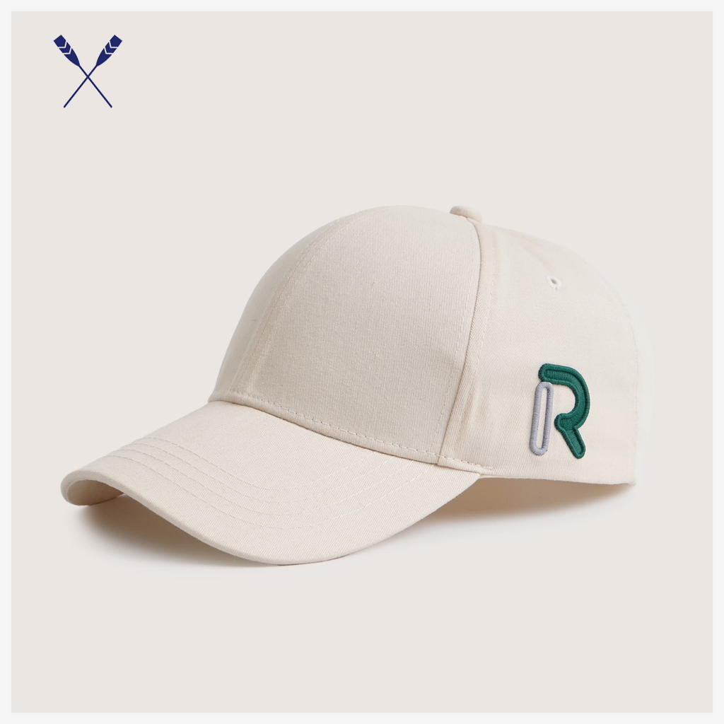 Regatta R Embroidered Baseball Cap For Men (Cream/Gray) | Shopee ...